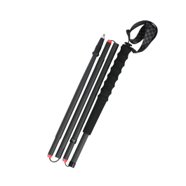 Zenone Carbon Trekking Poles Midnight Matte Z2001 | เทรคกิ้งโพล