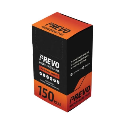 Prevo Micro Gel Lemon Lime Box เจลพลังงานรสเลมอนไลม์ 1 กล่อง 20 ซอง